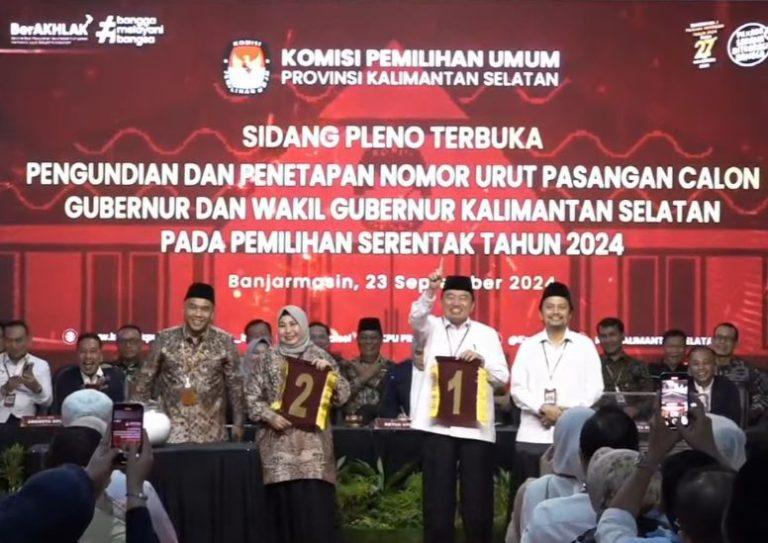 Daftar Lengkap Nomor Paslon Kepala Daerah Se-Kalsel 2024! - Mu4.co.id Daftar Lengkap Nomor Paslon Kepala Daerah Se-Kalsel 2024! - Mu4.co.id